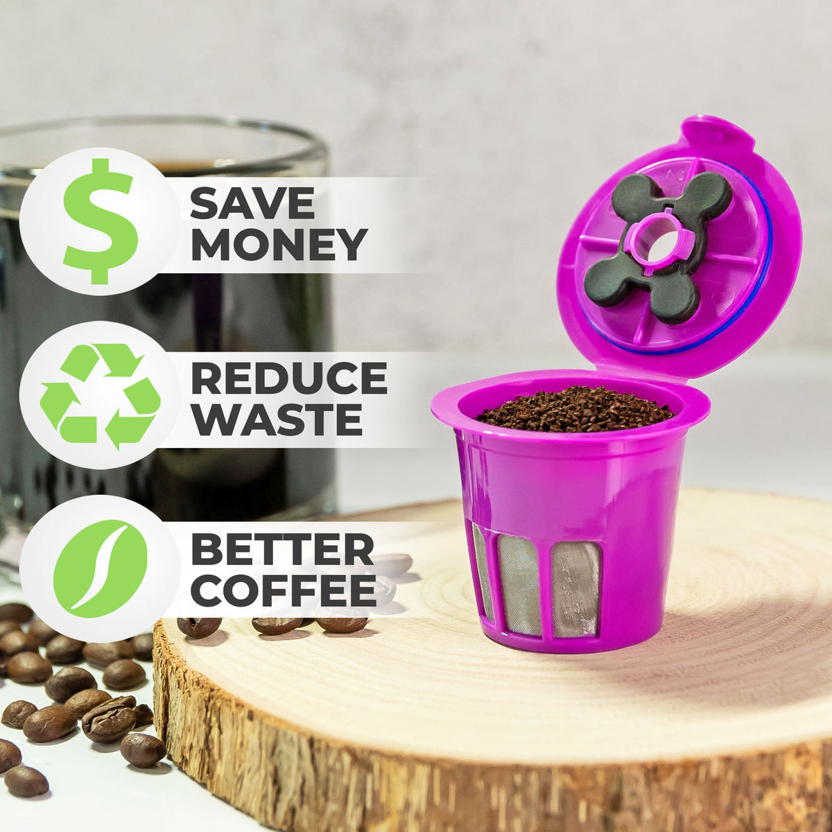 Perfect Pod Single Serve Universal Coffee Filter Cup – ARM Enterprises ...